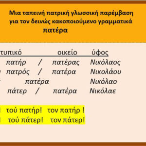 ΜΑΘΗΜΑΤΑ ΓΡΑΜΜΑΤΙΚΗΣ 4 - Γεώργιος Μπαμπινιώτης - babiniotis.gr